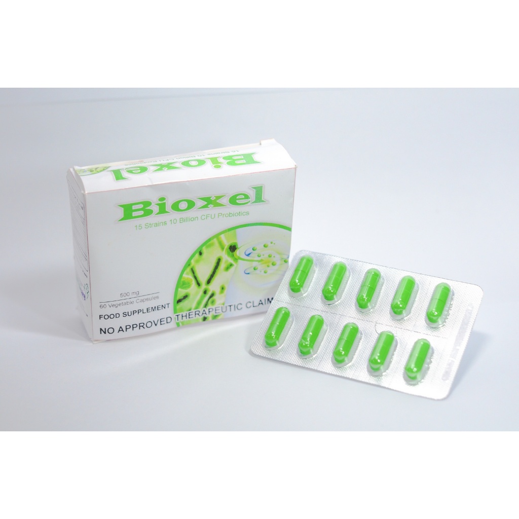 Bioxel 500mg Capsule 10 Billion CFU Probiotics Food Supplement l 1 ...