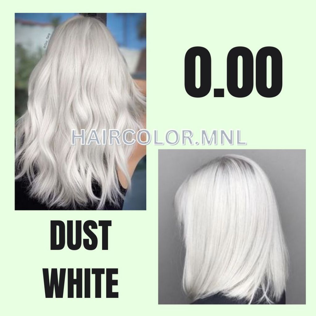 BREMOD 0.00 DUST WHITE COLOR SET WITH OXIDIZER (100ML) | Shopee Philippines