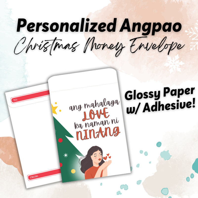 Personalized Angpao / Christmas Money Envelope / Small Part 1 | Shopee ...