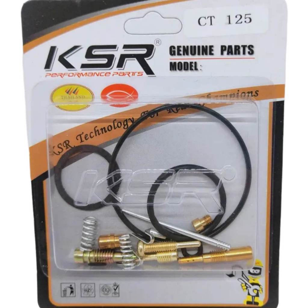 CARBURATOR REPAIR KIT CT125 KSR THAILAND PARTS | Shopee Philippines