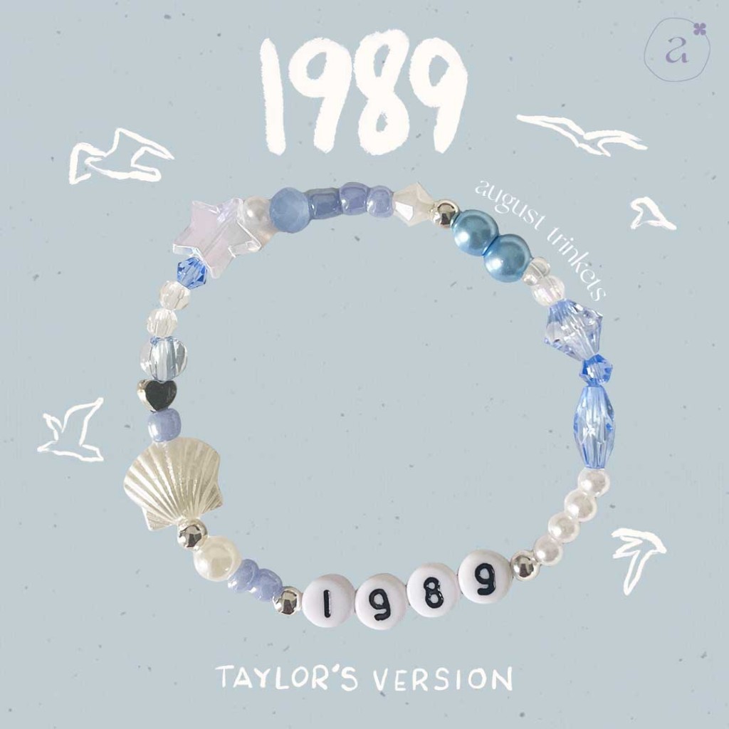 1989 Taylor's Version Friendship Bracelet & Waterproof Sticker (Eras ...