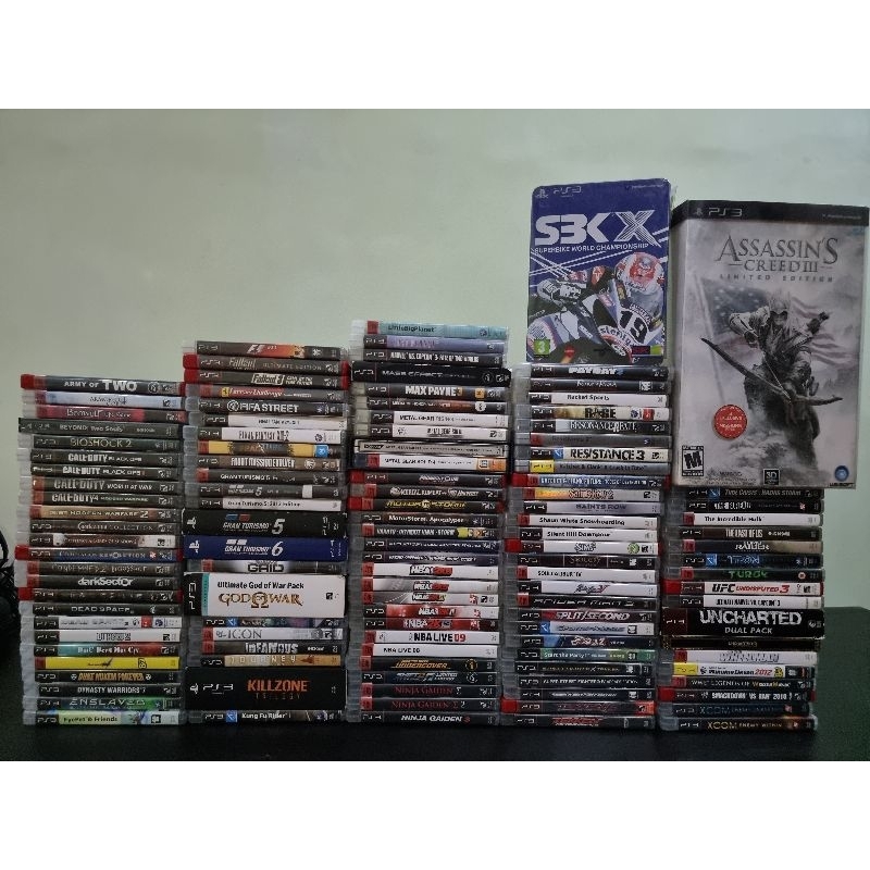 Original PS3 Games batch 2 | Shopee Philippines
