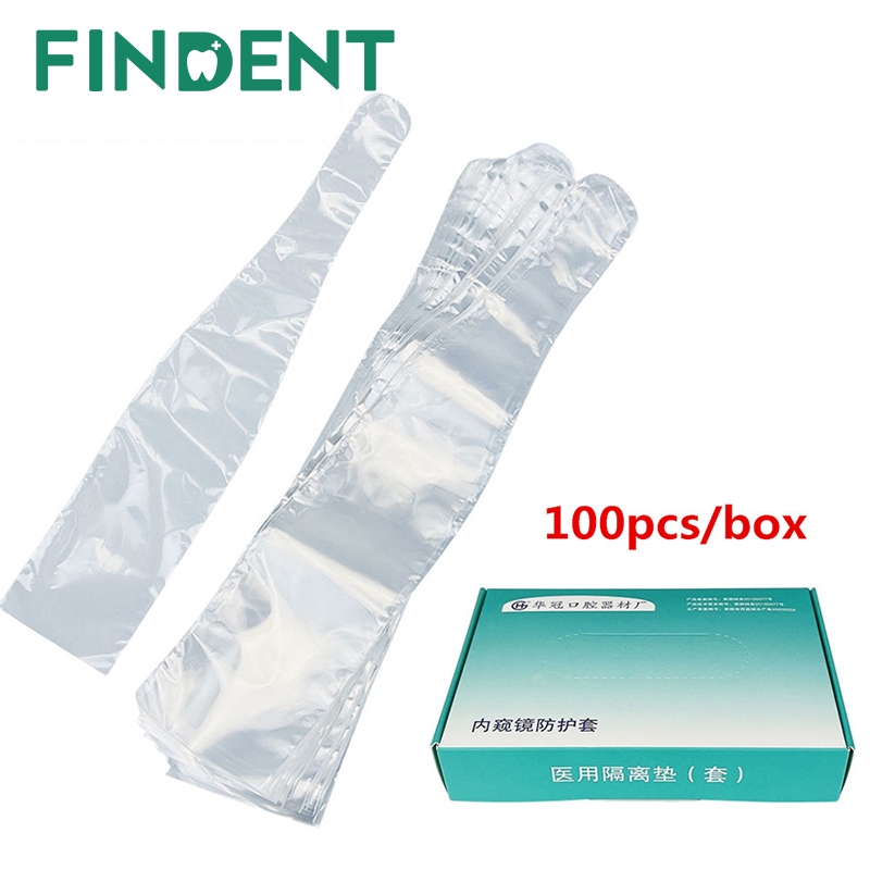 100pcs/box Dental Intraoral Camera Covers Dental Endoscope Cover ...