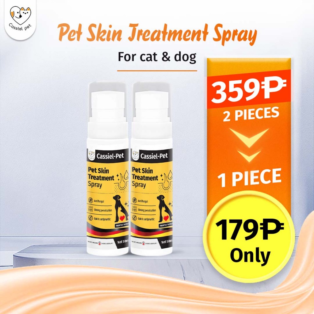 Cassiel Pet Antifungal Wound Spray For Itching,Ringworm,Mange,Anti Tick ...