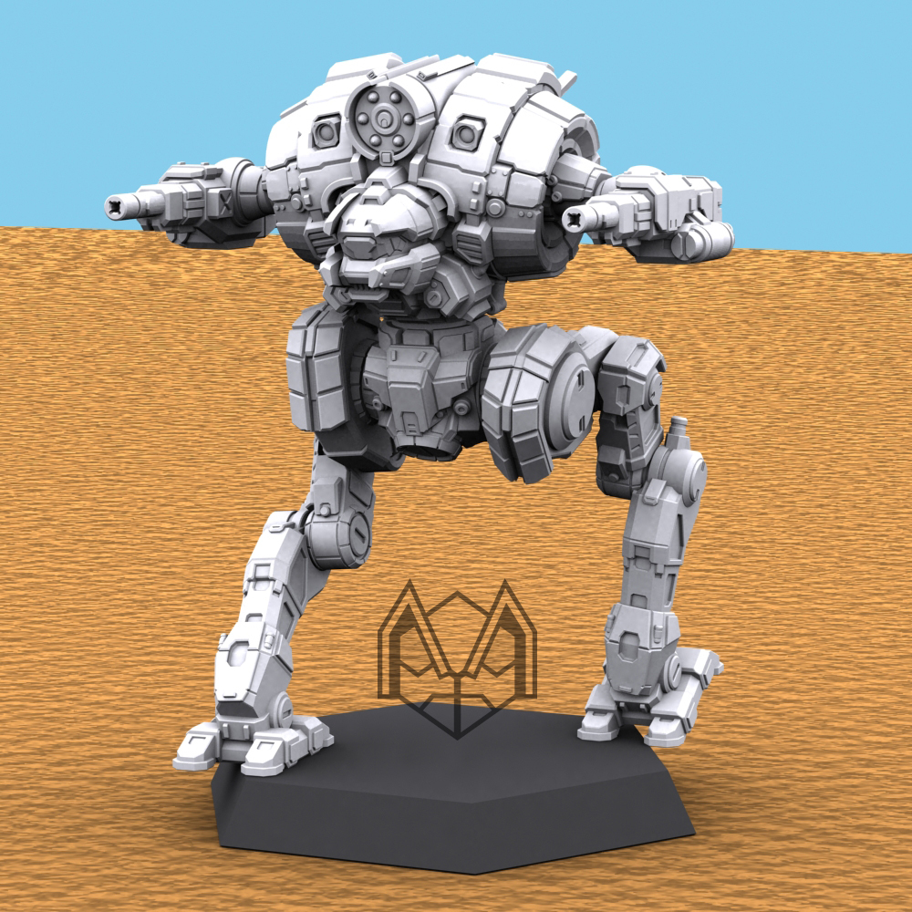 Uziel Medium BattleMech (Battletech Proxy) | Shopee Philippines