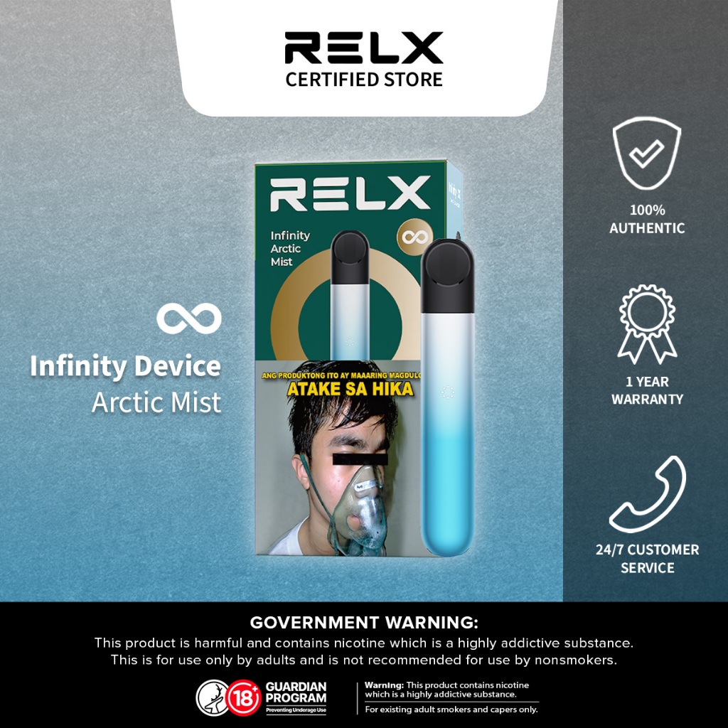 RELX Certified Store | RELX Special Infinity Device - Arctic Mist | Shopee Philippines