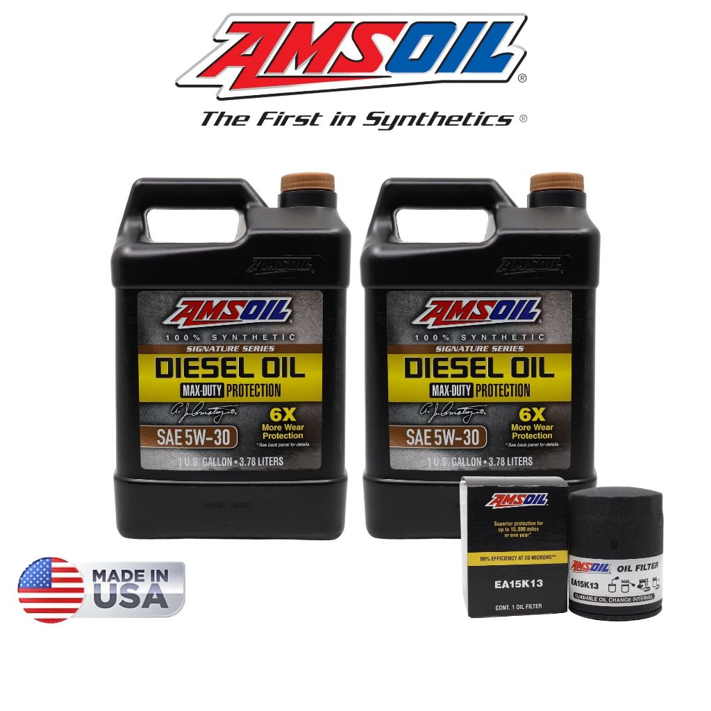 AMSOIL Mitsubishi Montero, Strada (4N15) 8 Quarts 5w30 Max Duty Oil ...