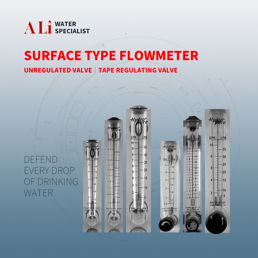 Hydropure WATER FLOW METER PANEL 5Gpm or 10gpm | Shopee Philippines