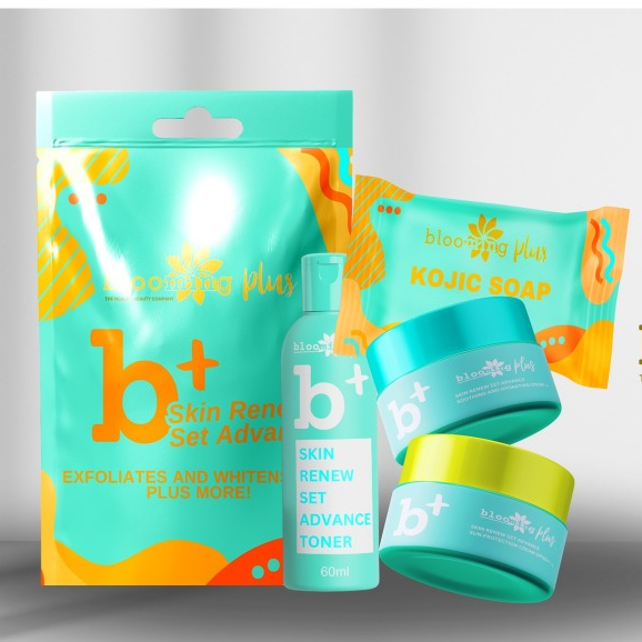 Blooming Plus Skin Renew Set Advance (experience the magic of radiant ...