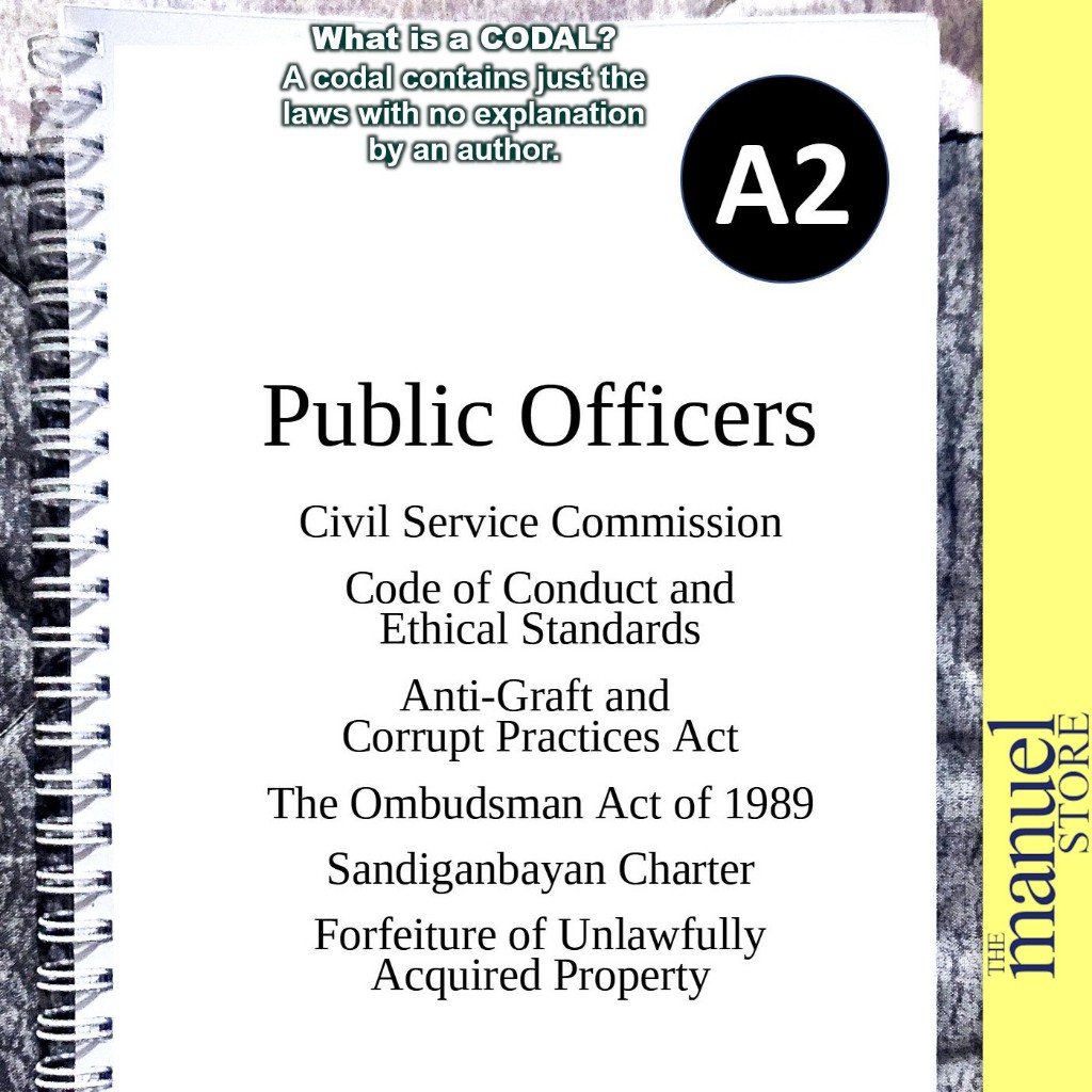 Codal Notebook 2023 Criminal Laws Revised Penal Code Rpc