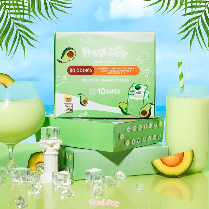 Freshies Melon & Avocado Pure Fruit Extract | Shopee Philippines