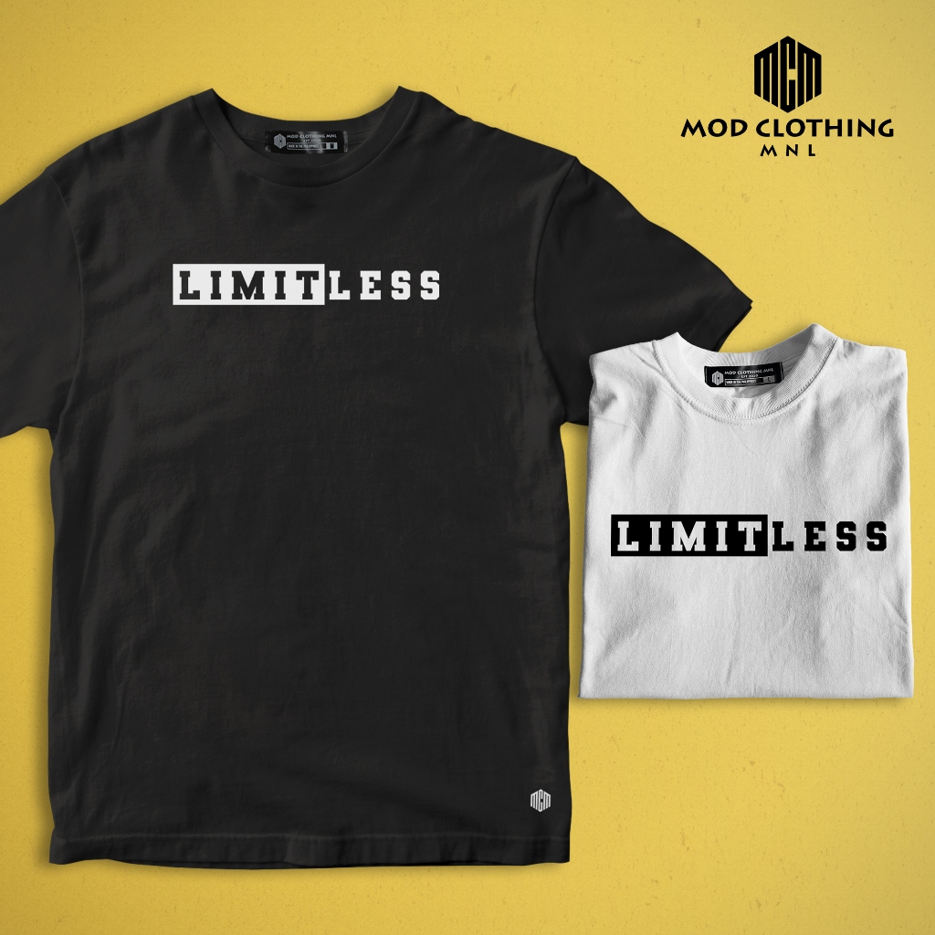 LIMITLESS TEES | modclothingmnl | Shopee Philippines