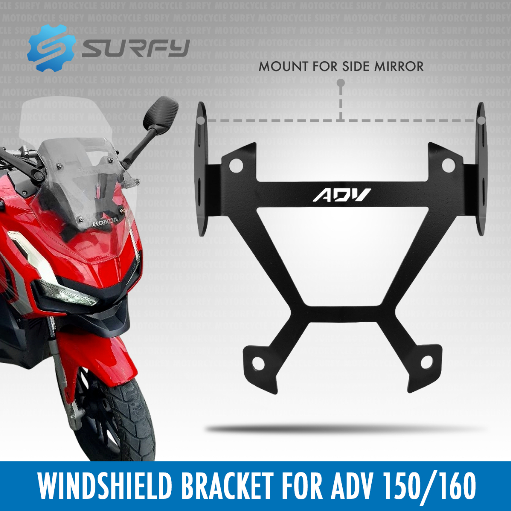 ADV 160 150 Windshield Side Mirror Bracket Only Include Bolts Full ...