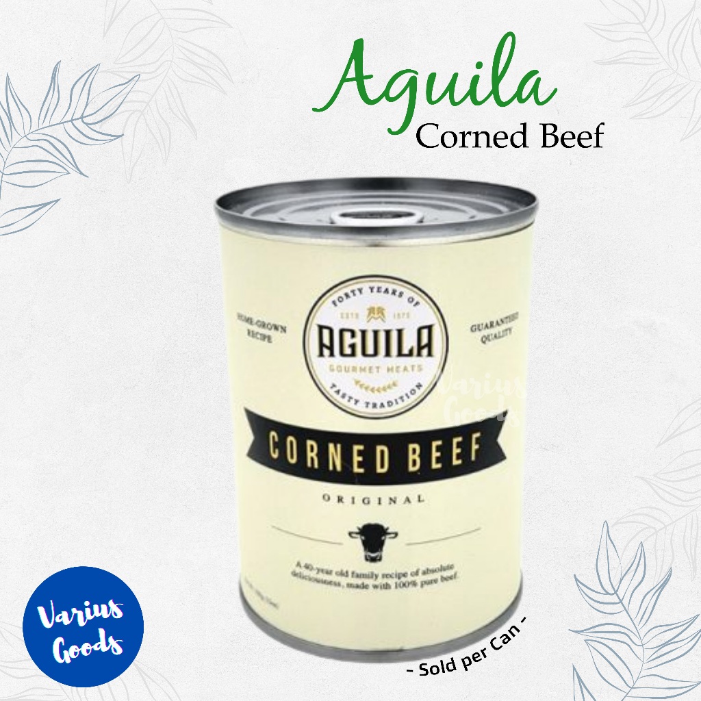 Aguila Premium Corned Beef in Can 350 grams Canned Corned Beef Halal ...