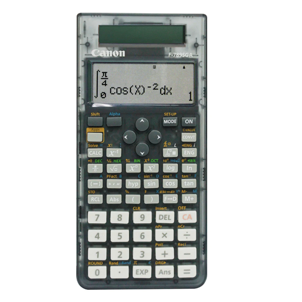 CANON F-789SGA SCIENTIFIC CALCULATOR ORIGINAL & AUTHENTIC 100% | Shopee ...
