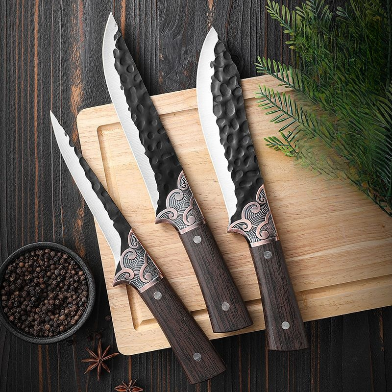 Bone removal knife, pork segmentation knife, super sharp forged cutting ...