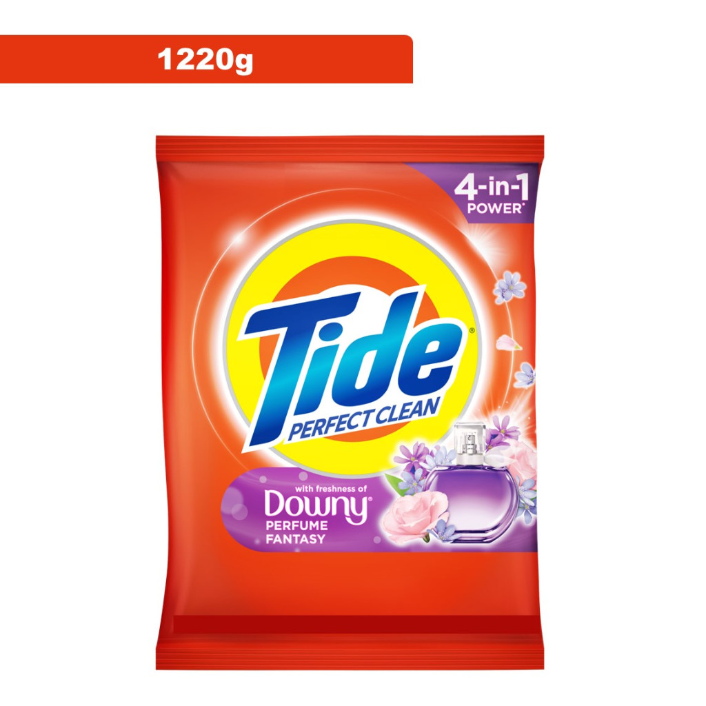 Tide Perfect Clean Laundry Powder Detergent Perfume Fantasy 1220g ...