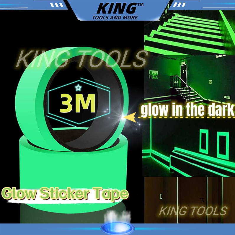 Luminous Fluorescent Night Self-adhesive Glow In The Dark Sticker Tape ...