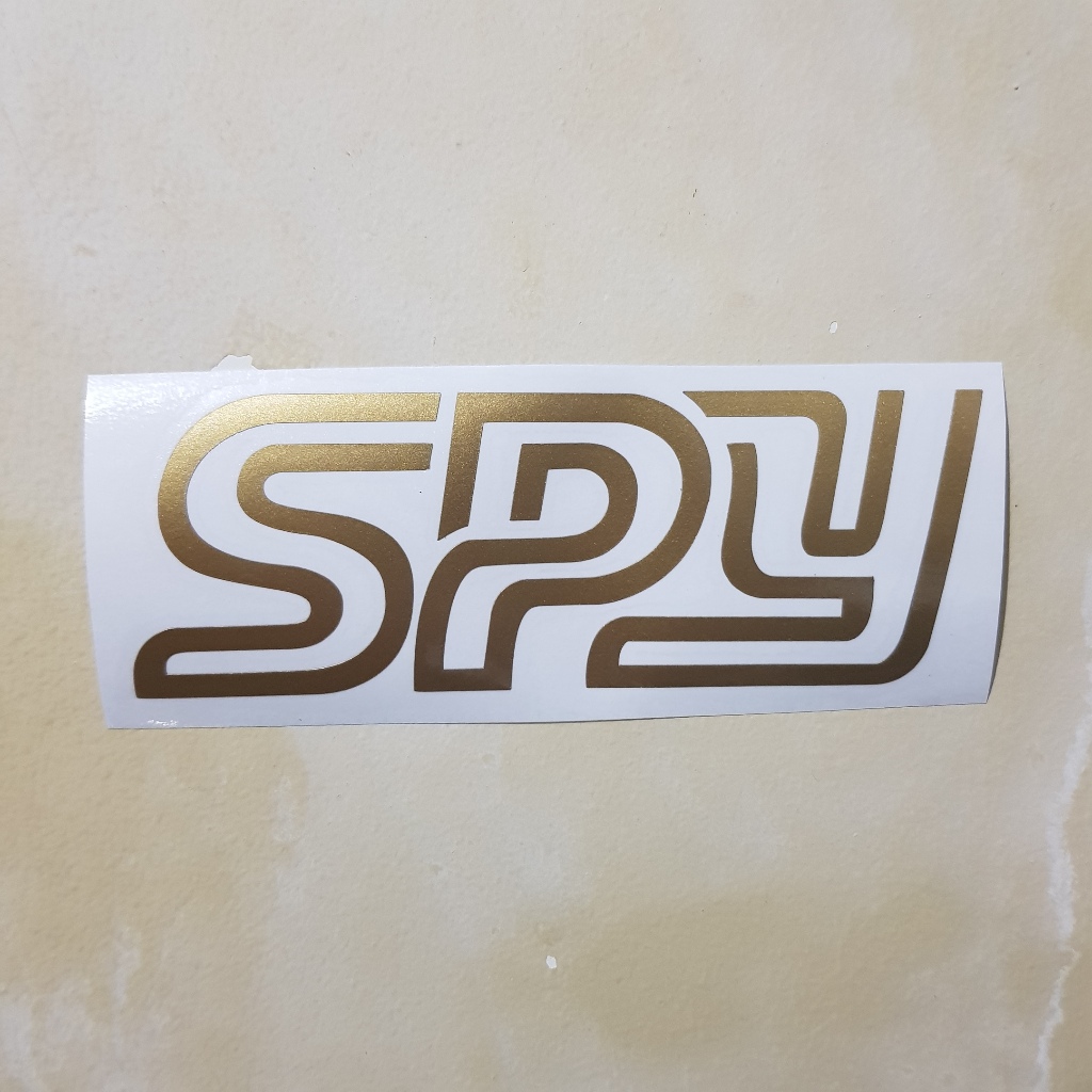 Spyder SPY logo, vinyl cutout sticker | Shopee Philippines
