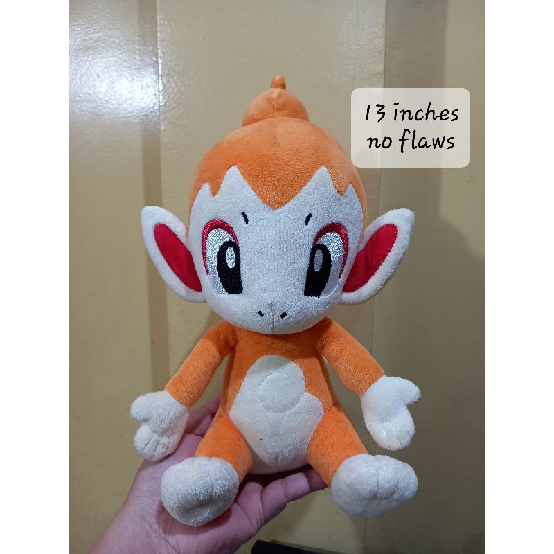 Nintendo Pokemon Chimchar plush toy preloved | Shopee Philippines