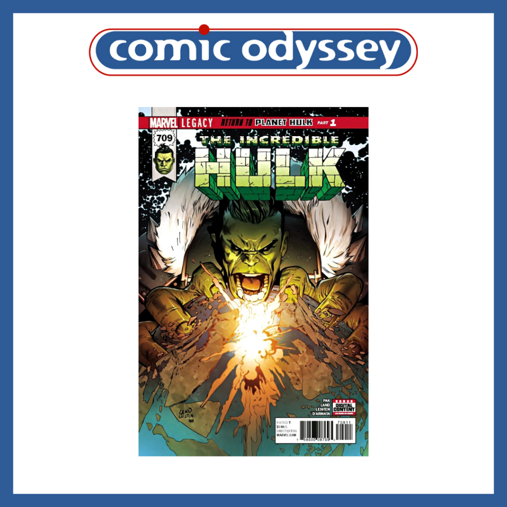 INCREDIBLE HULK #709 (2017) Greg Land Regular Cover | Shopee Philippines