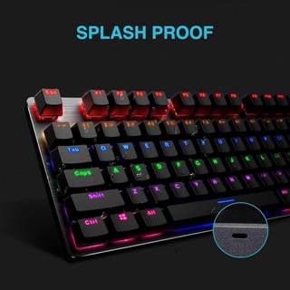 Rapoo V500PRO Wired 87 Keys Keyboard Gaming Mechanical Keyboard Mixed LED Backlit For Laptop PC ...