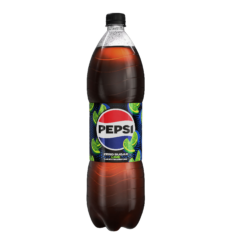 Pepsi Carbonated Drink Zero Sugar Lime Pet Bottle 1.5Liter | Shopee ...