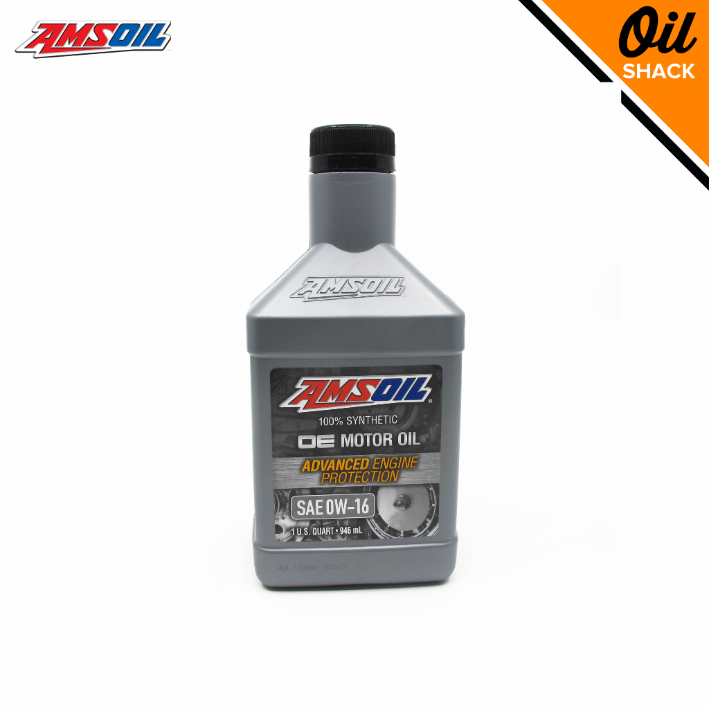 AMSOIL 0W16 OE SERIES ENGINE OIL FULLY SYNTHETIC (1 QUART) | Shopee ...
