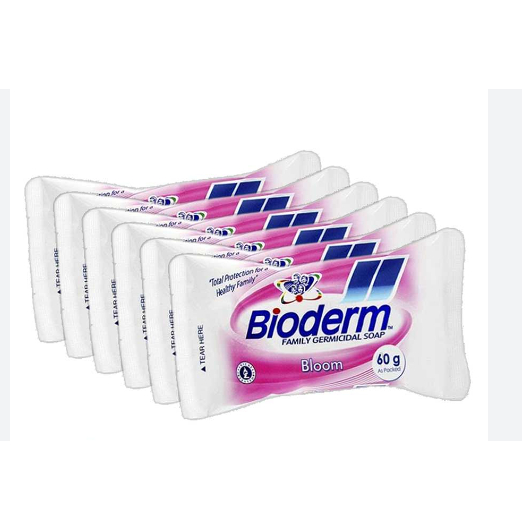 Bioderm Soap Bloom Pink (60g x 6pcs) | Shopee Philippines