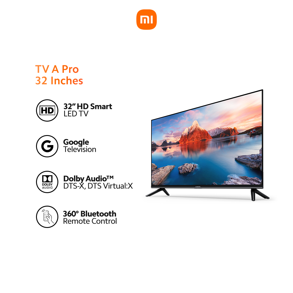 Xiaomi TV A Pro 32 inch Full HD Dolby Audio Premium Metallic Frame ...