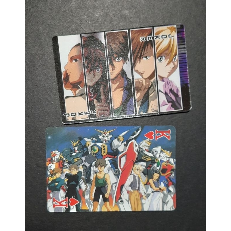 COMPLETE SET! Gundam Wing Playing Cards | Shopee Philippines