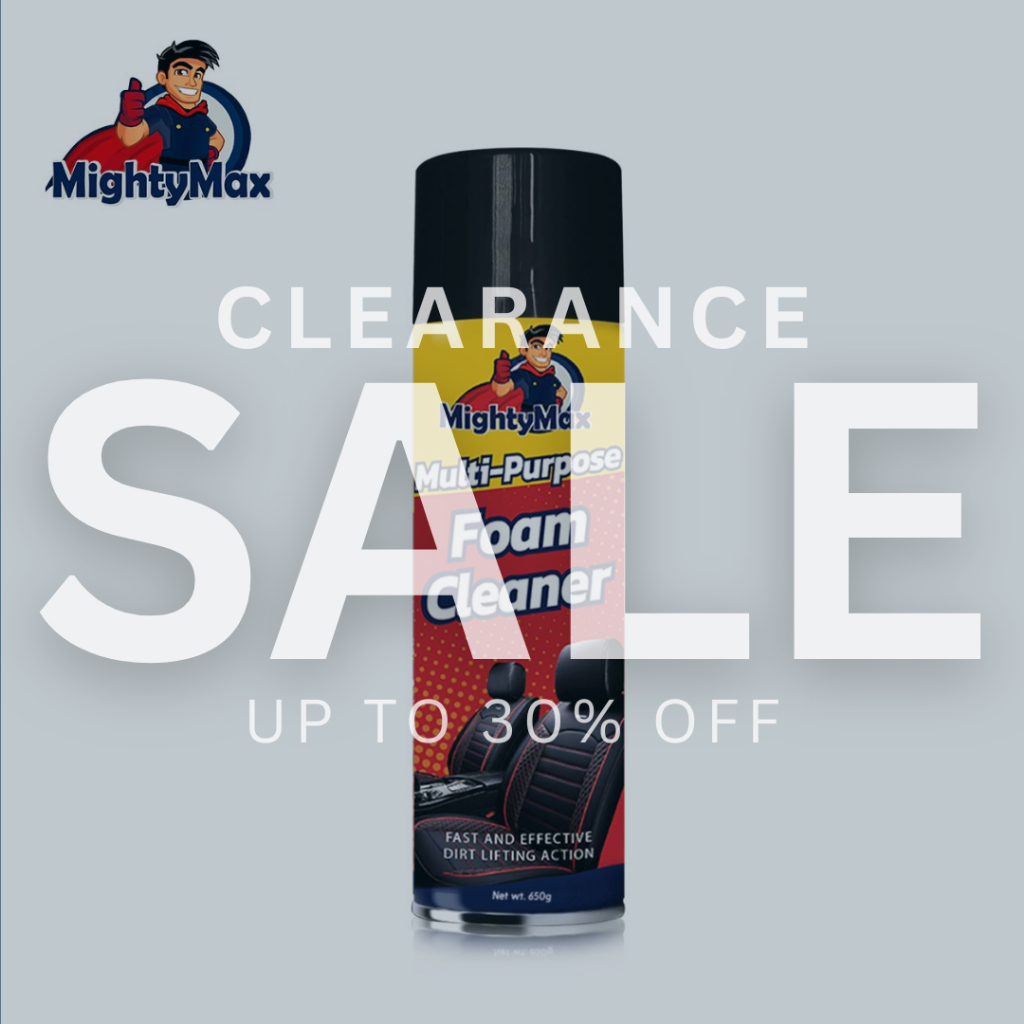 MightyMax Multi-Purpose Foam Cleaner Spray 650ml | Shopee Philippines