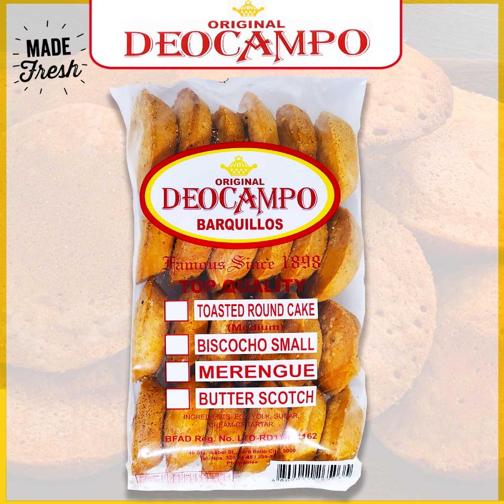 Toasted Round Cake 210 grams | Deocampo's Barquillos | Iloilo ...