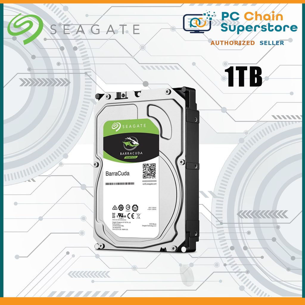 Seagate Barracuda 1TB SATA 3.5 7200RPM Internal HDD ( Hard Disk Drive ) ST1000DM014 | Shopee ...