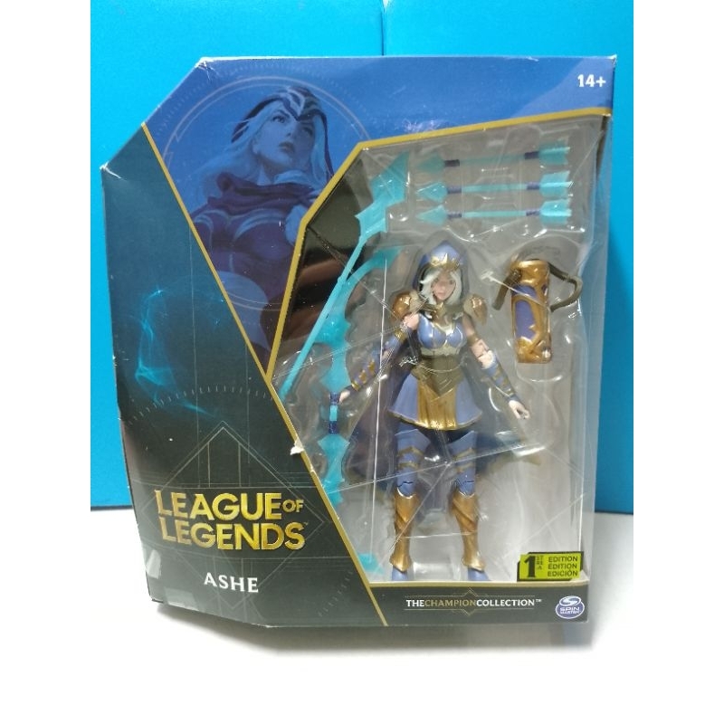 League Of Legends, Official 6-Inch Ashe Collectible Figure | Shopee ...