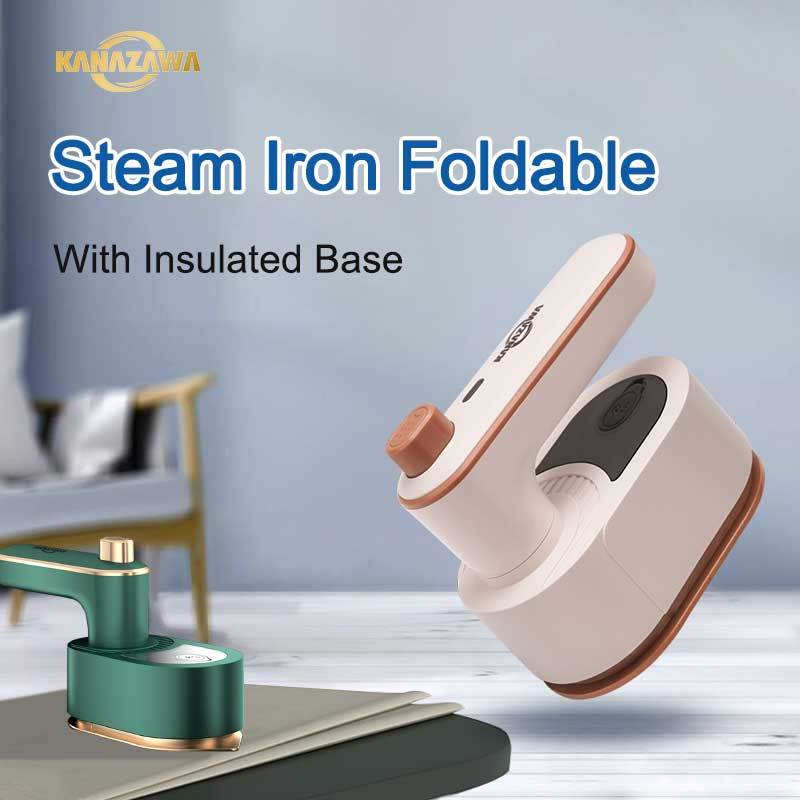 KANAZAWA Mini Steam Iron Foldable Professional Handheld Mini Portable ...