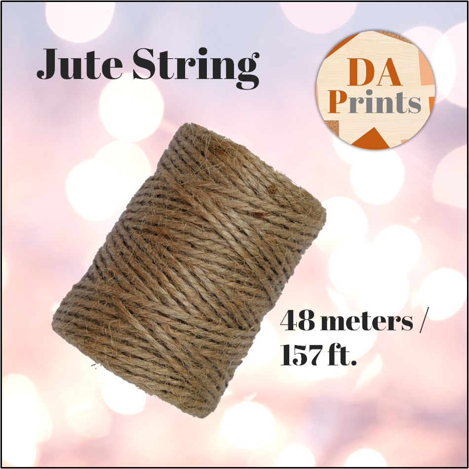 Jute String / Jute Twine (48 meters) | Shopee Philippines