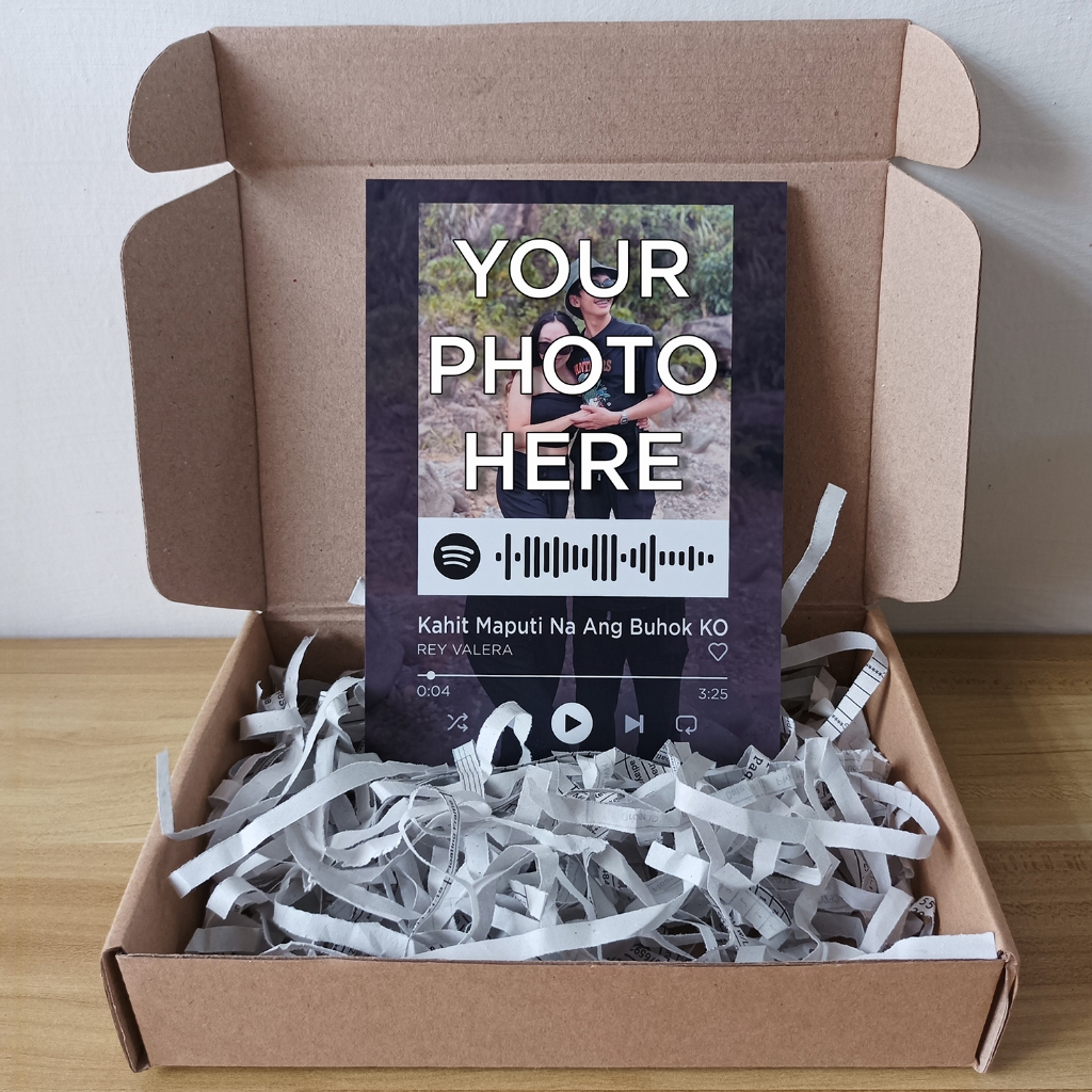 Personalized Spotify Photo Tile with Scannable Code | Shopee Philippines
