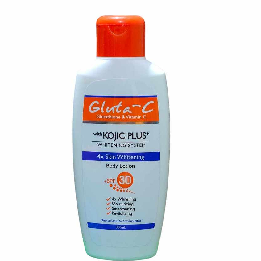 Gluta-C with Kojic Plus Skin Whitening Lotion 150ml / 300ml | Shopee ...
