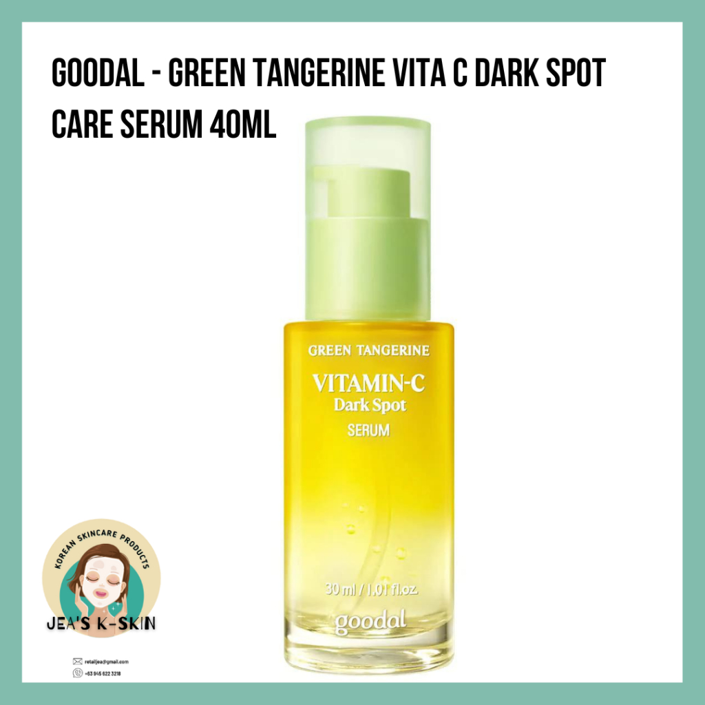GOODAL - Green Tangerine Vita C Dark Spot Care Serum 40mL | Shopee ...
