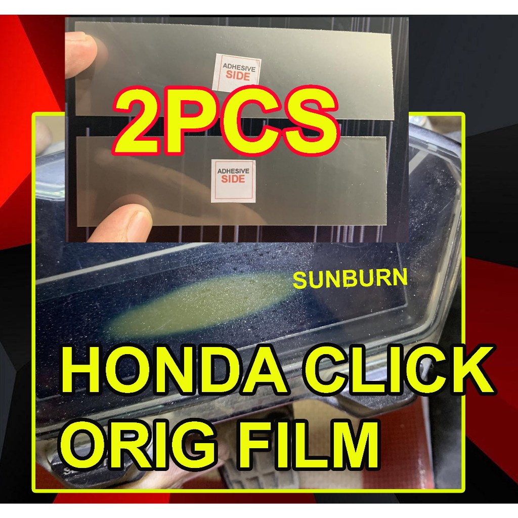 Back Polarizer Film Honda Click 125i /150i Speedometer Gauge Sunburn ...