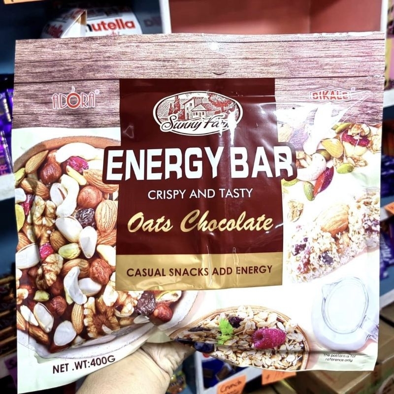 energy bar Oats chocolate 400g | Shopee Philippines