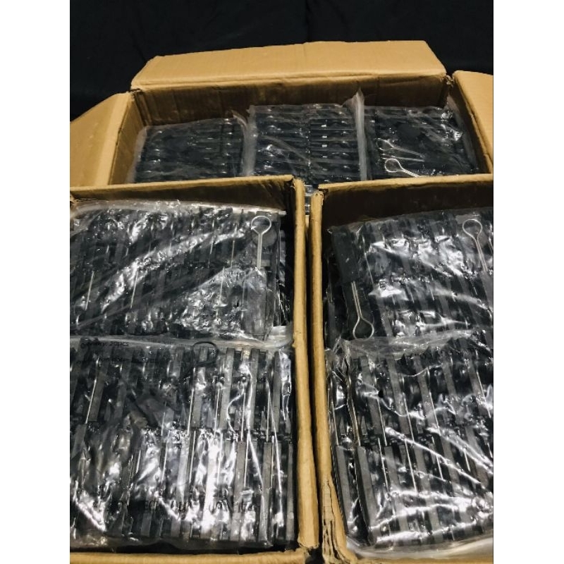 100PCS Fiber Fixing Anchoring S-Type F-Clamp FTTH Clamp | Shopee ...