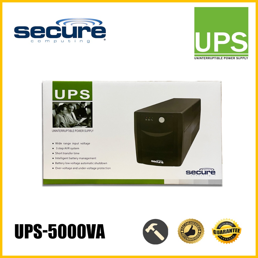 Secure ups 5000VA Uninterruptible Power Supply | Shopee Philippines
