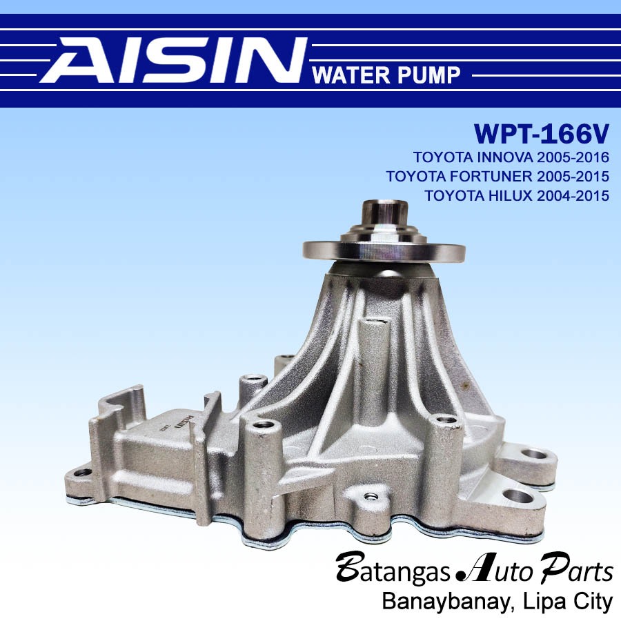 AISIN WATER PUMP TOYOTA INNOVA / FORTUNER / HILUX 2004-2015 1KD 2KD ...