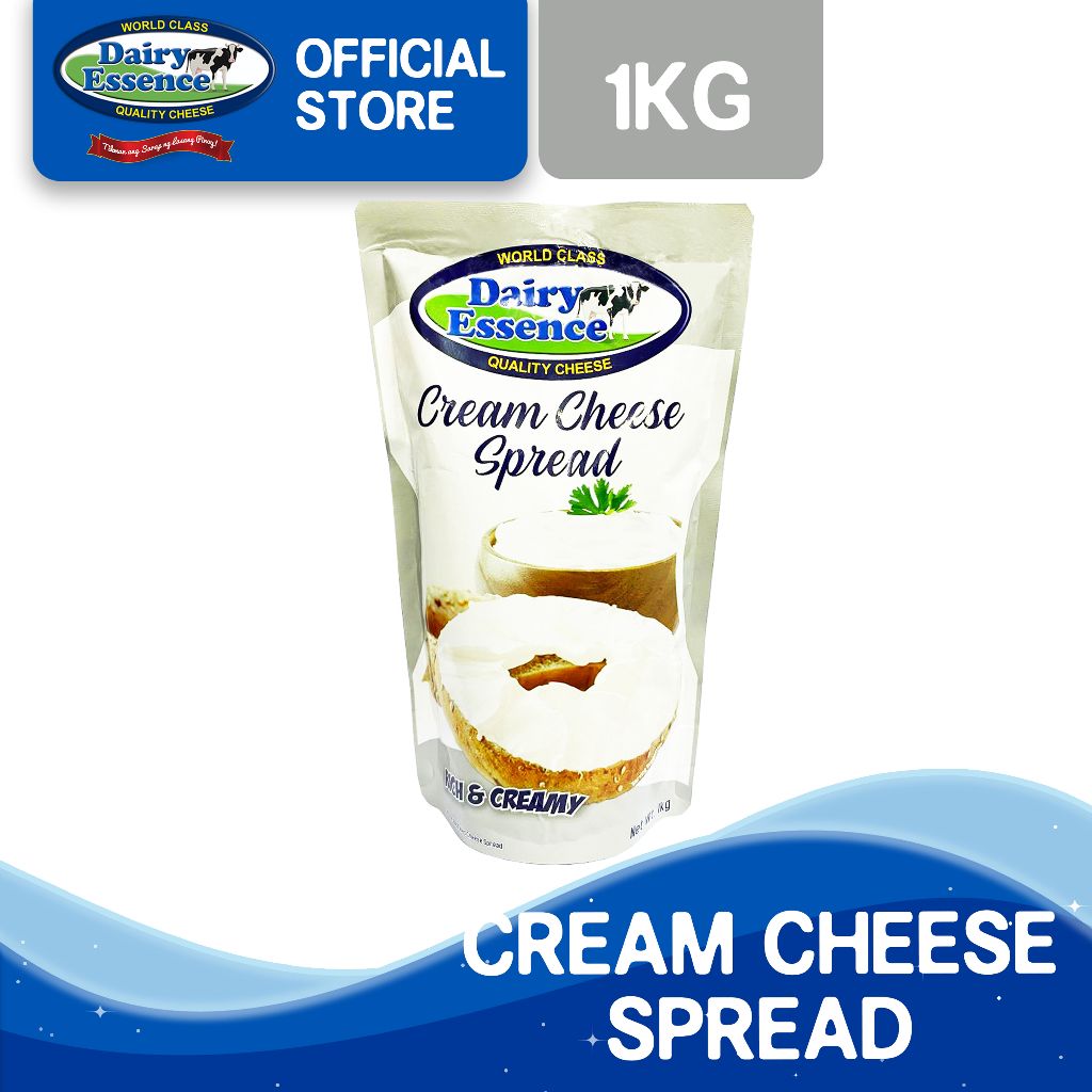 Dairy Essence Cream Cheese Spread 1kg | Shopee Philippines