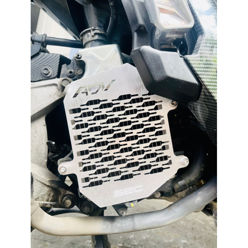 ORIGINAL SEC ADV 150 RADIATOR COVER STAINLESS 60% OFF SALE LIMITED ...