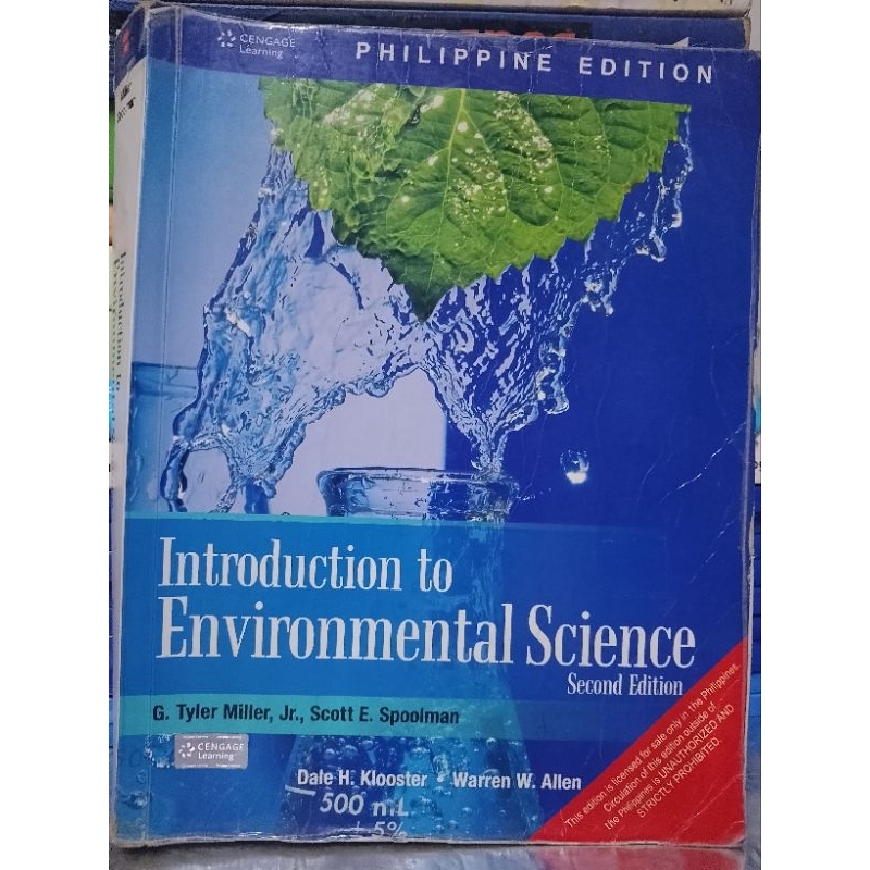 INTRODUCTION TO ENVIRONMENTAL SCIENCE (use | Shopee Philippines