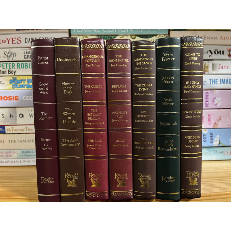 Reader’s Digest Condensed Books Leather Bound / Hardcover | Shopee ...