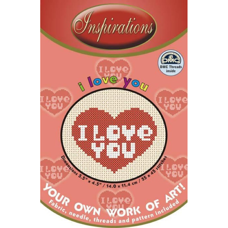 DMC Beginners Kit: I Love You | Shopee Philippines